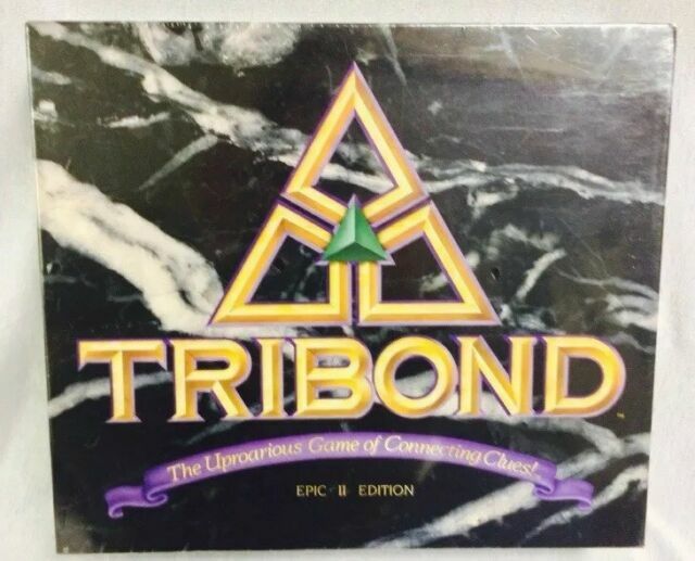 Vintage Tribond Board Game 1990 Epic II Edition for sale online | eBay