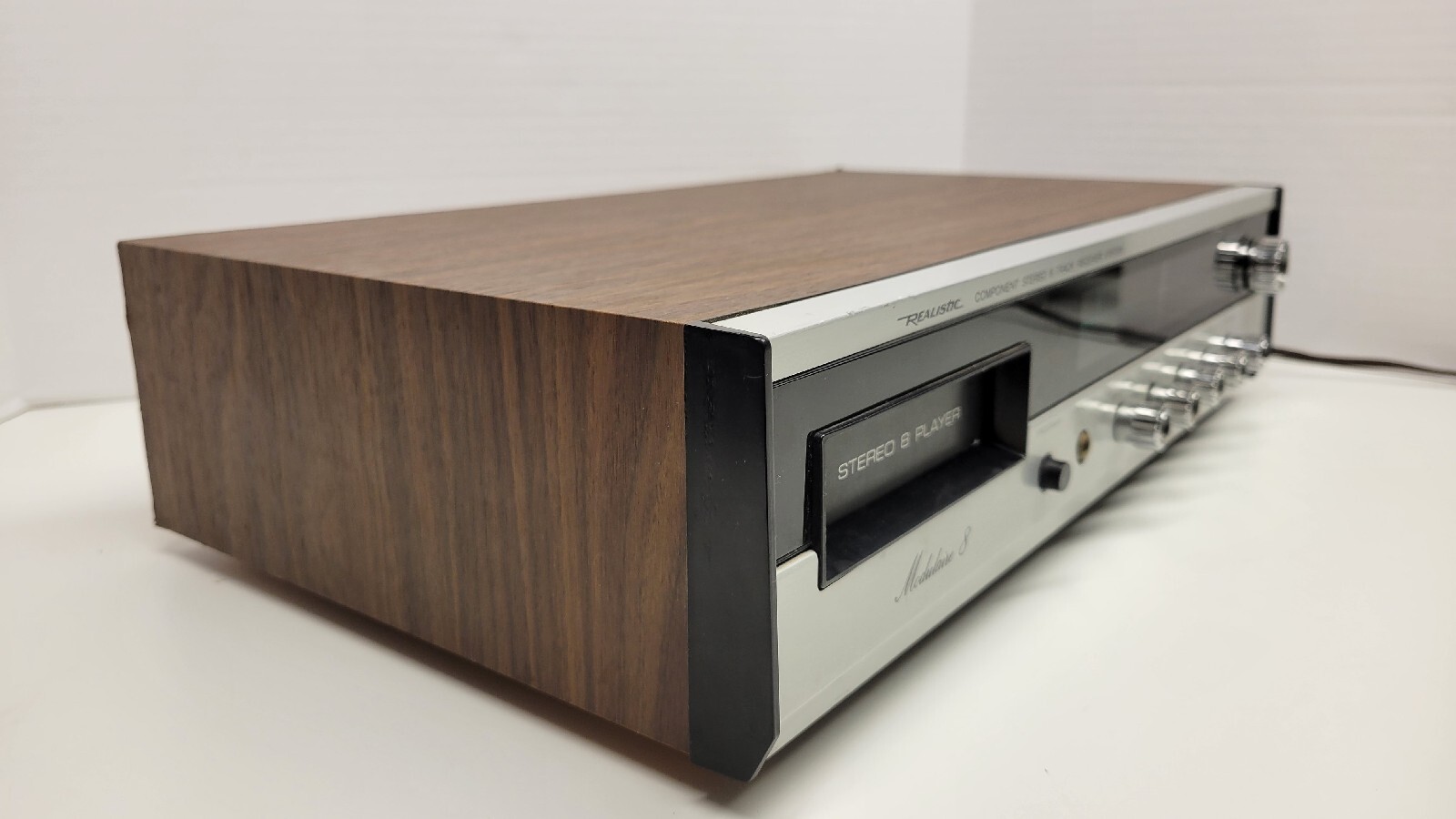 Realistic 12-1402 Modulette 8 Track Stereo System Vintage Retro Tuner ...