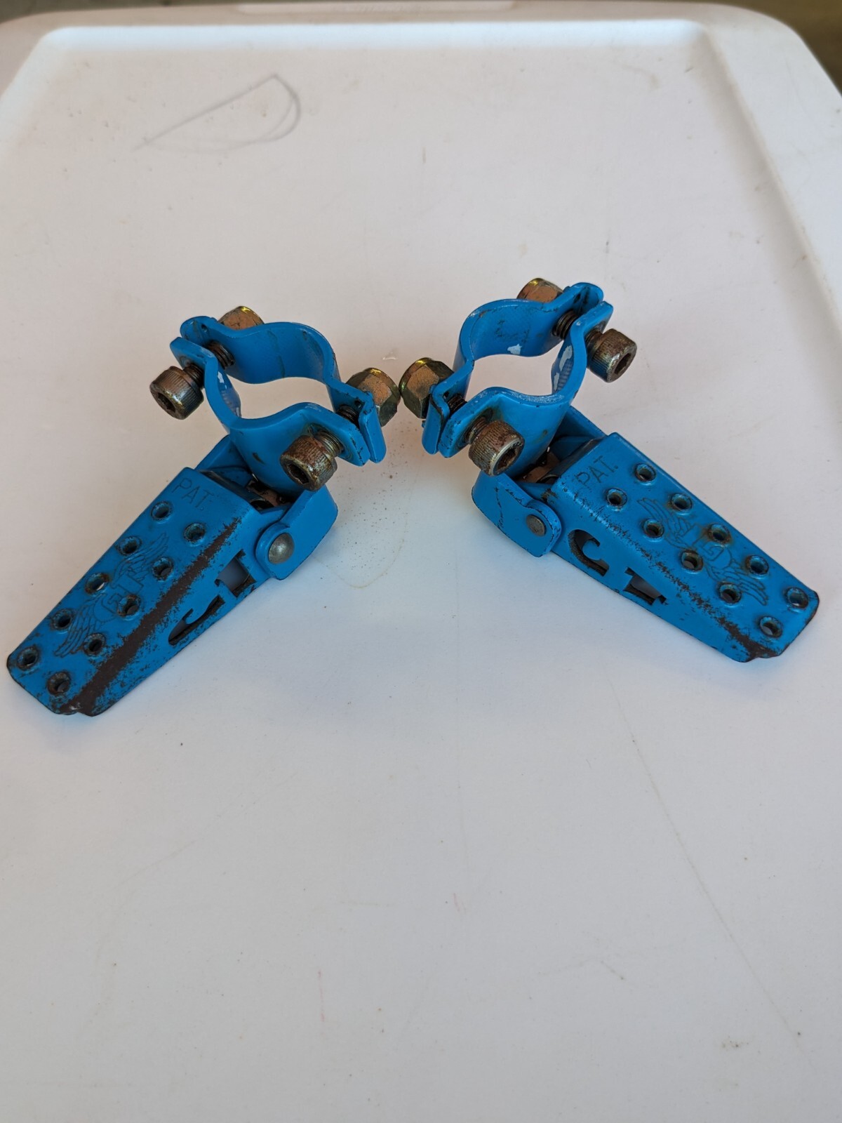 GT Fork Standers - Vintage - Baby blue - BMX GT Freestyle Old School | eBay