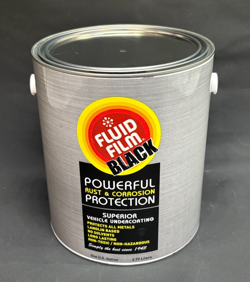 Gal. Fluid Film Black, Semi Pro Gun, 1 Wand, 1 B Qt. Bottle, and 50 ...