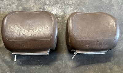 Vw Mk1 Rabbit Brown Vinyl Front Seat Head Rest Headrest Cover | eBay