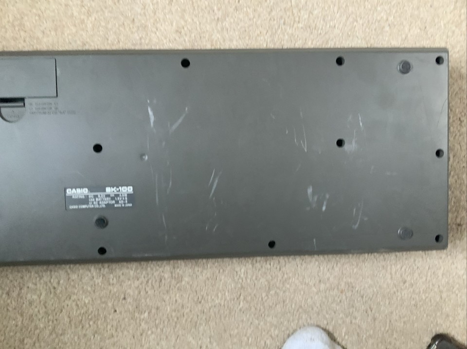 Casio SK-100 Sampling Keyboard From The 1980s | eBay UK