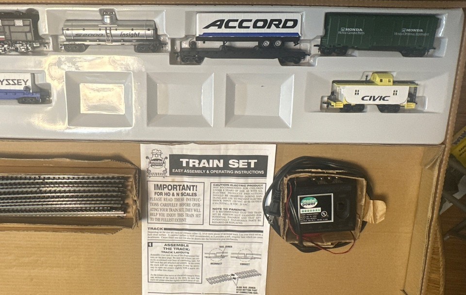 1998 HONDA COLLECTOR HO TRAIN SET LIMITED EDITION RARE | eBay
