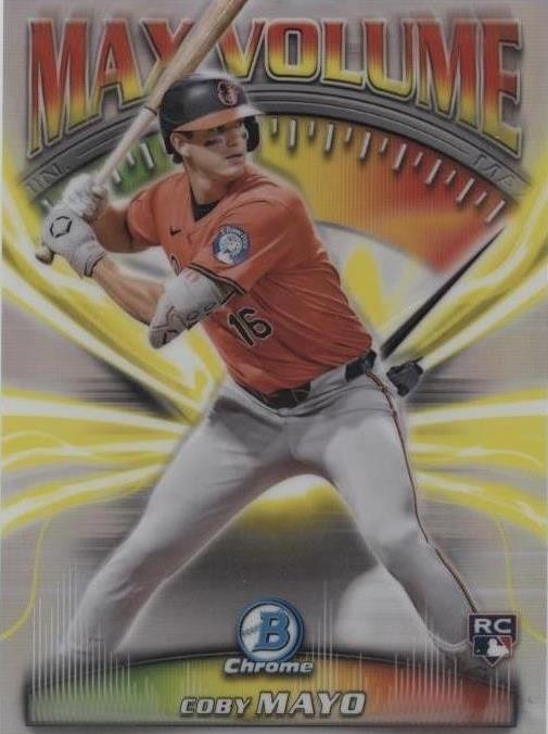 2025 Bowman Chrome - Max Volume Coby Mayo #MV-13 (RC) for sale online ...