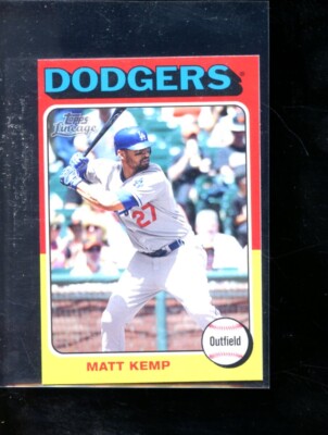 2011 TOPPS LINEAGE MINI #49 MATT KEMP DODGERS MINT E023861 | eBay