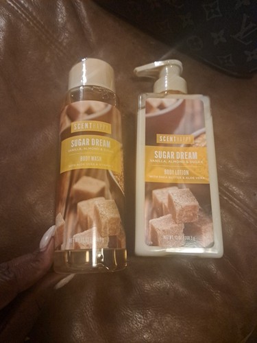 Scent happy Sugar Body Wash and Lotion new sealed 13oz. | eBay