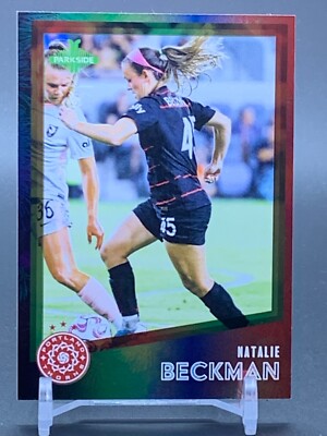 2023 Parkside NWSL Vol 2 Shimmer #233 NATALIE BECKMAN Portland Thorns ...