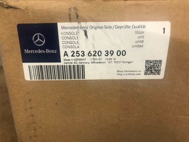 Mercedes-Benz GLC X253 Front Left Console Bracket A2536203900 2017 ...