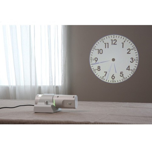 BEST 5 Colors Digital Projection Wall Clock BELL LED Projector Cold ...