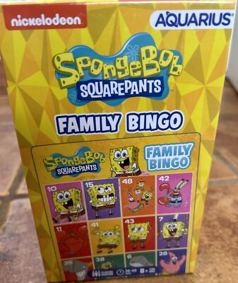 SpongeBob SquarePants Family Bingo Game Set / FACTORY SEALED | eBay