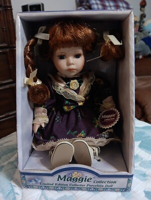 Maggie Doll Collection 1999 Limited Edition Porcelain Doll - FREE ...