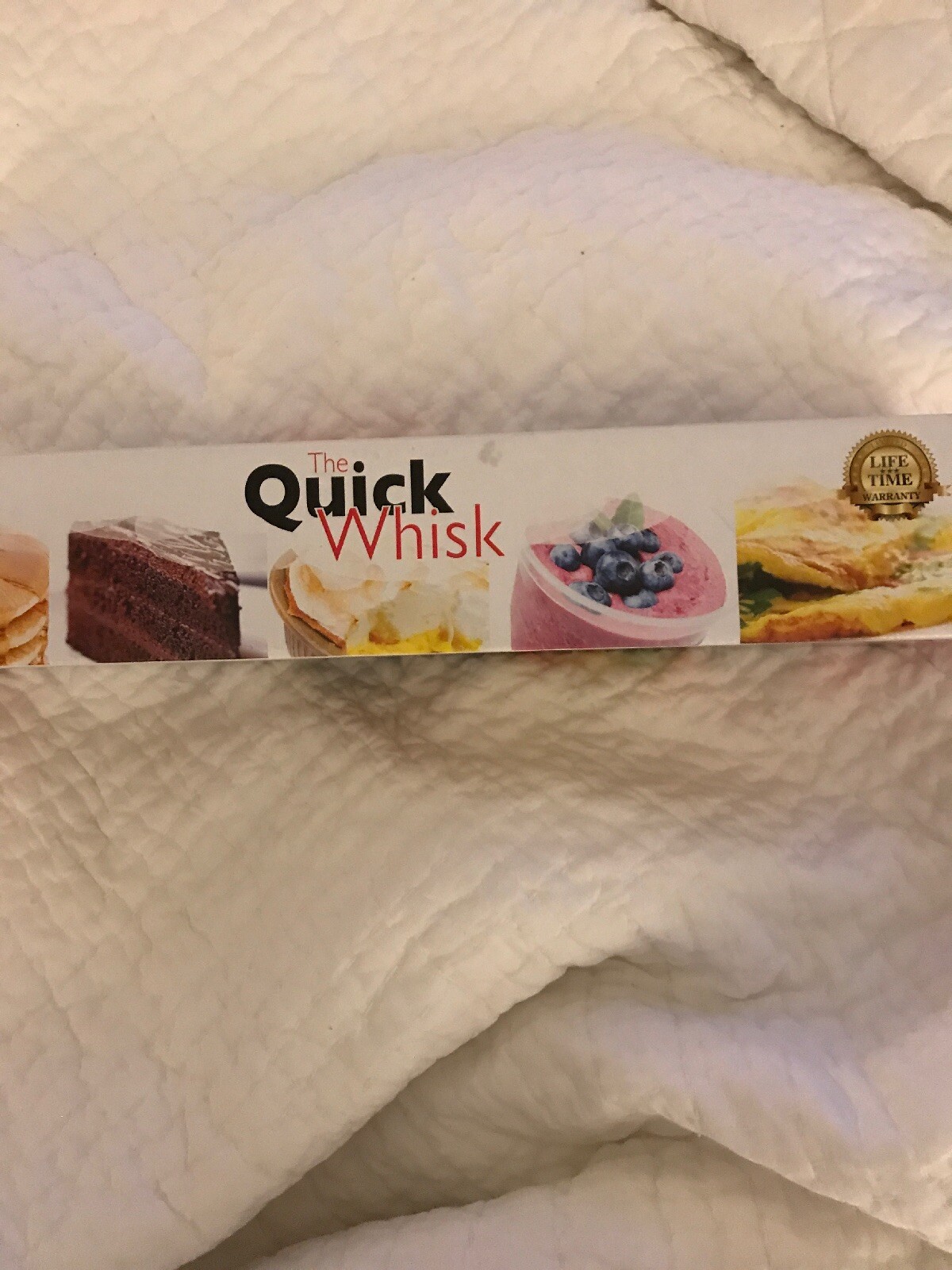 The Quick Whisk Mini -stainless Steel W/ Black Handle Force Twist Mix ...