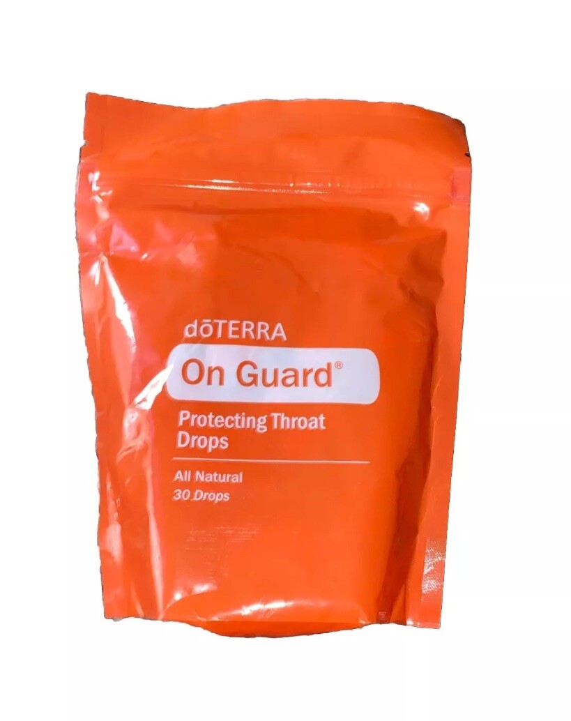doTERRA On Guard Protecting Throat Drops 30CT NEW Sealed Expires 2026 ...