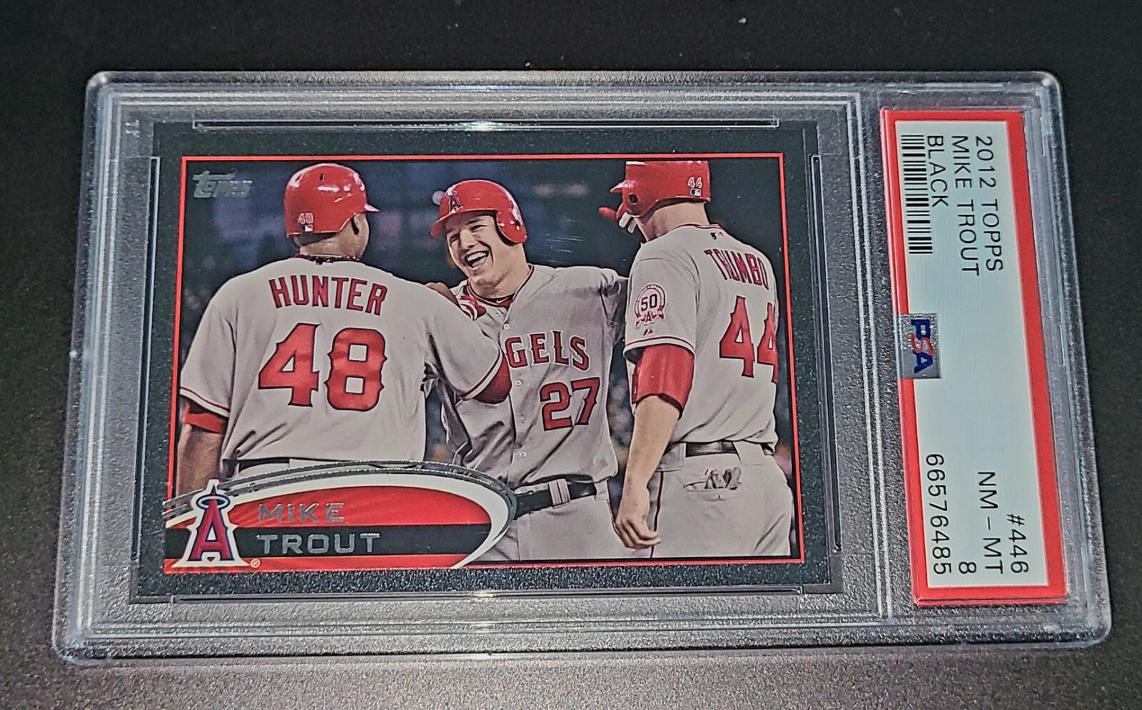 2012 Topps - Black #446 Mike Trout /61 for sale online | eBay