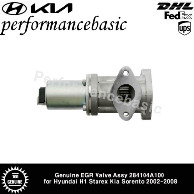 Genuine EGR Valve Assy 284104A100 for Hyundai H1 Starex Kia Sorento ...