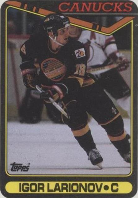 1990-91 Topps - Igor Larionov #359 (RC) for sale online | eBay