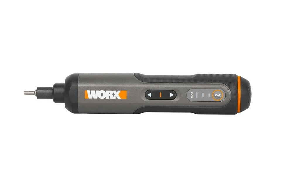 WORX WX240 4V 1.5Ah Cordless Screwdriver Pen 24pc Screwbit Set USB ...