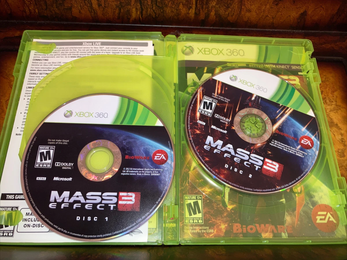 Mass Effect 3 Xbox 360 Console 9492