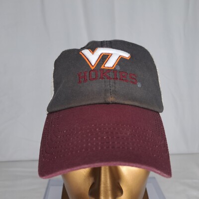 Virginia Tech Hokies Adjustable Snapback Mesh Back Cap Hat | eBay