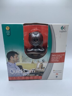 LOGITECH QUICKCAM PRO 5000 WEBCAM | eBay