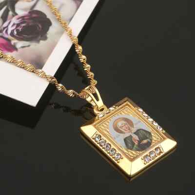 St Matrona pendant and necklace 19.6 inches / 50cm/ | eBay