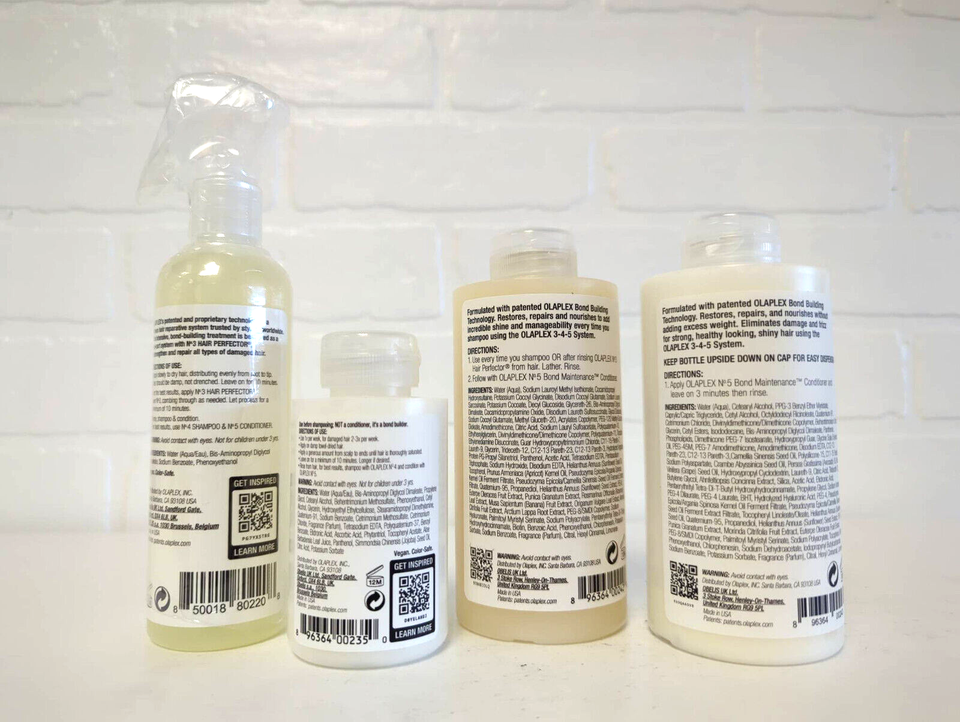 Olaplex numbers 0, 3, 4 and 5 SET. | eBay