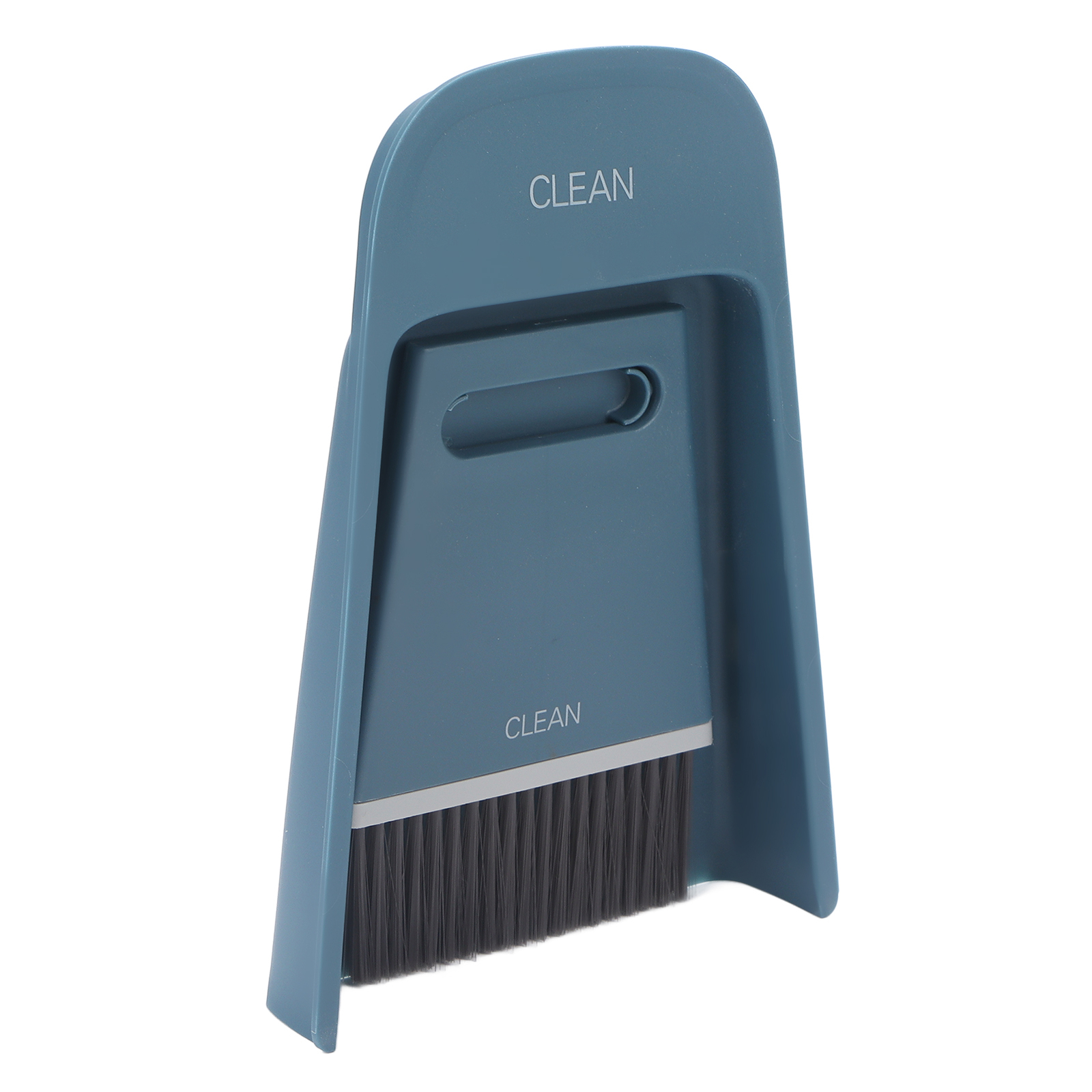 (Blue)3x Mini Cleaning Brush Dustpan Dust Removal Scraper Desktop Brush ...