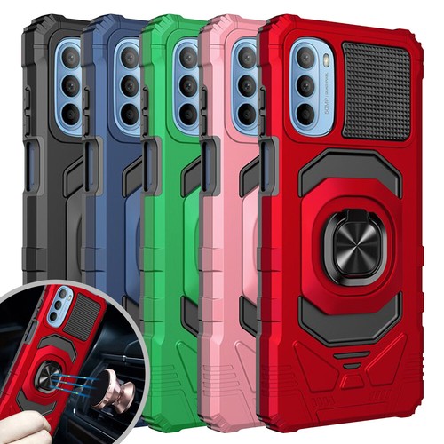 For Nokia G400 5G Case Metal Ring Magnetic Support Kickstand Heavy Duty ...