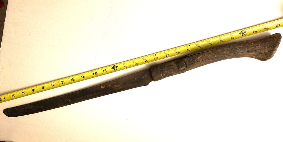 SCARCE PRIMITIVE HAND HELD CUTTER / SWORD | eBay