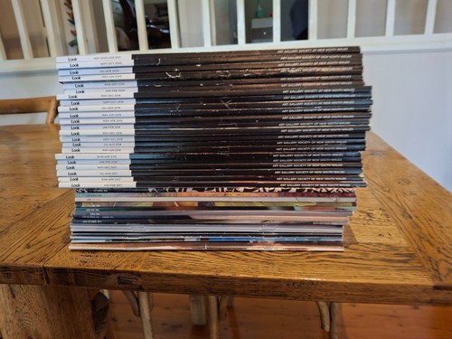 35 BACK COPIES of LOOK Art Gallery Society of NSW Magazines - articles ...