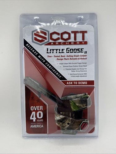 SCOTT LITTLE GOOSE II Archery Release GREEN | eBay
