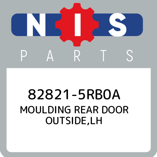82821-5RB0A Nissan Moulding rear door outside,lh 828215RB0A, New ...