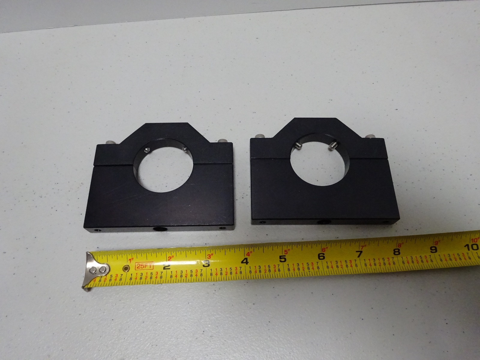 OPTICAL FIXTURES HOLDERS FOR LASER OPTICS LENSES MIRRORS ETC AS IS BIN# ...