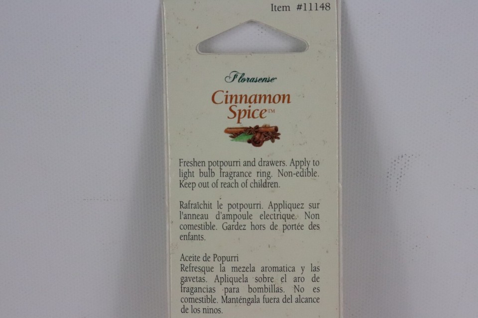 Cinnamon Spice Potpourri - More Oil Holidays Florasense .25 fl oz USA ...