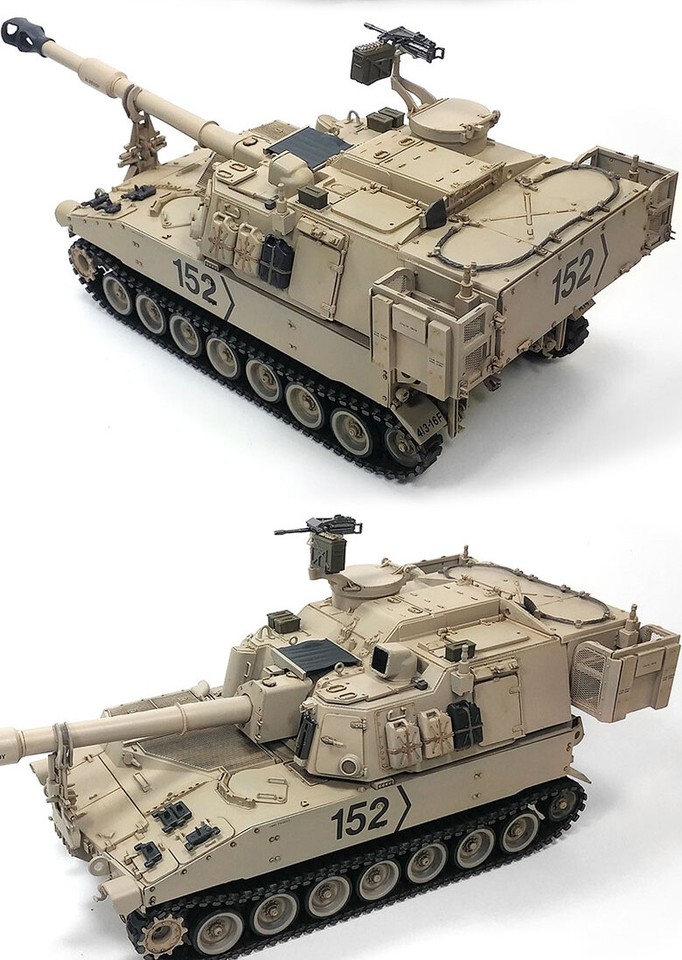 Academy 1/35 U.S.Army M109A6 SELF-PROPELLED HOWITZER "PALADIN" Model ...
