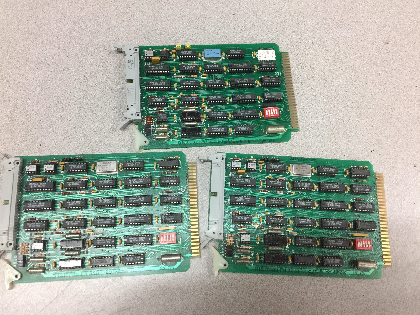 USED LOT OF 3 DIGITRON TEMPOSONIC INTERFACE CARD 5601-00C12-II | eBay