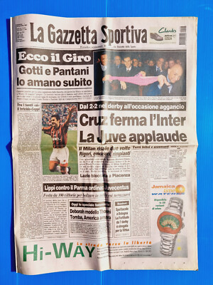 Gazzetta Dello Sport November 23 1997 Inter-Milan 2-2 - Juventus ...