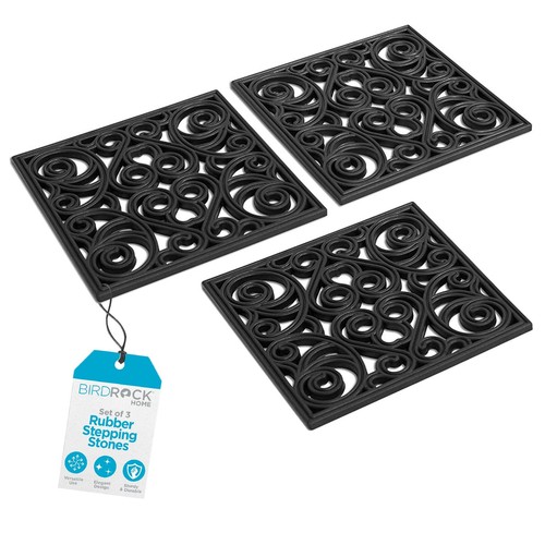 Rubber Stepping Stones - Decorative Pavers for Garden Path, Patio, Lawn ...