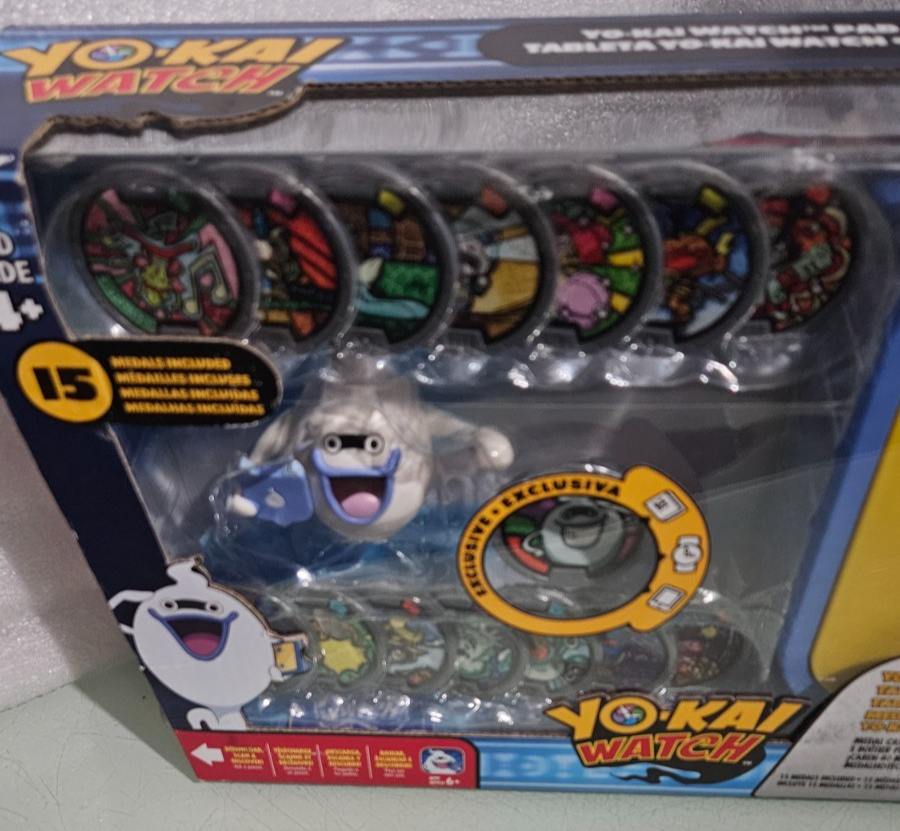 toys r us exclusive 2015 hasbro YO KAI YO-KAI WATCH PAD medals NEW xtra ...