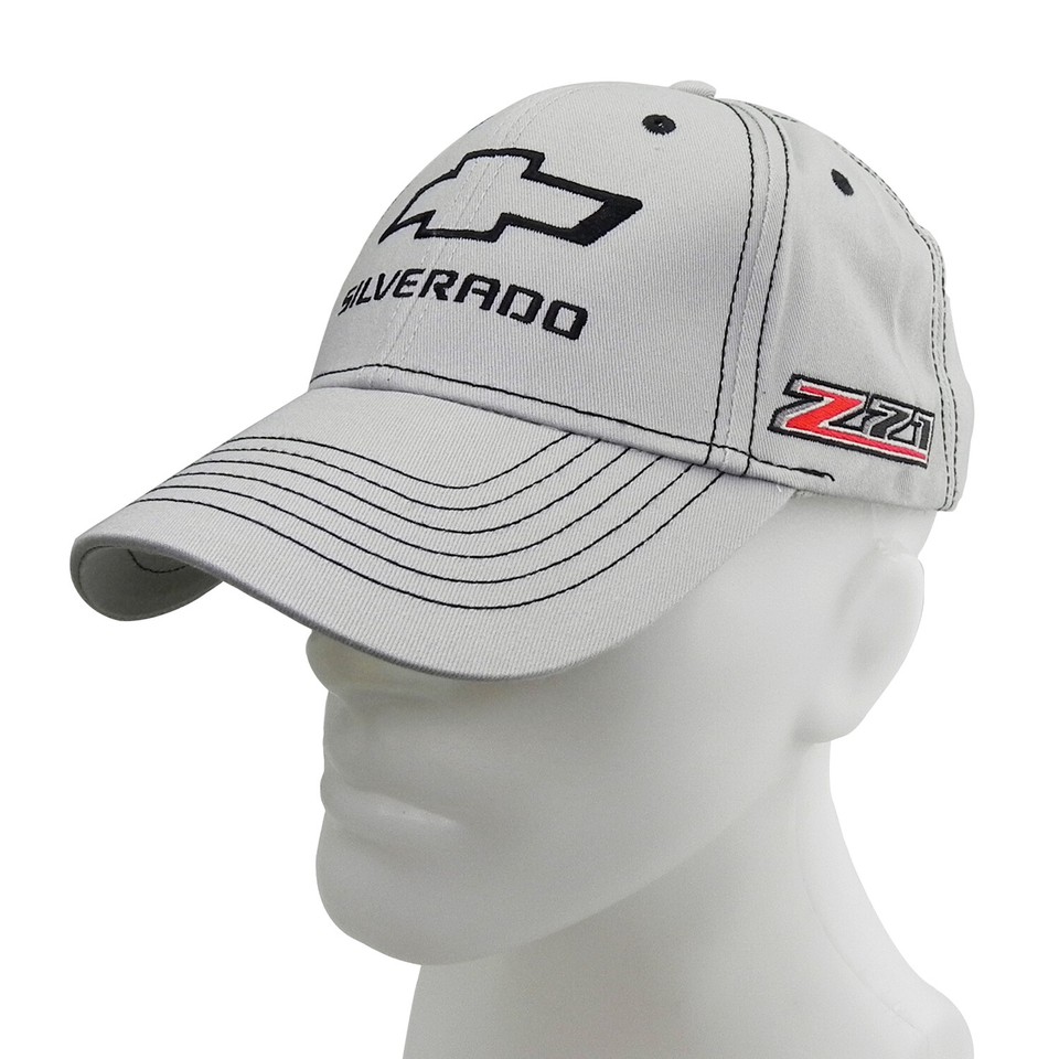 Chevrolet Silverado Z71 Light Gray Baseball Cap 649869272281| eBay