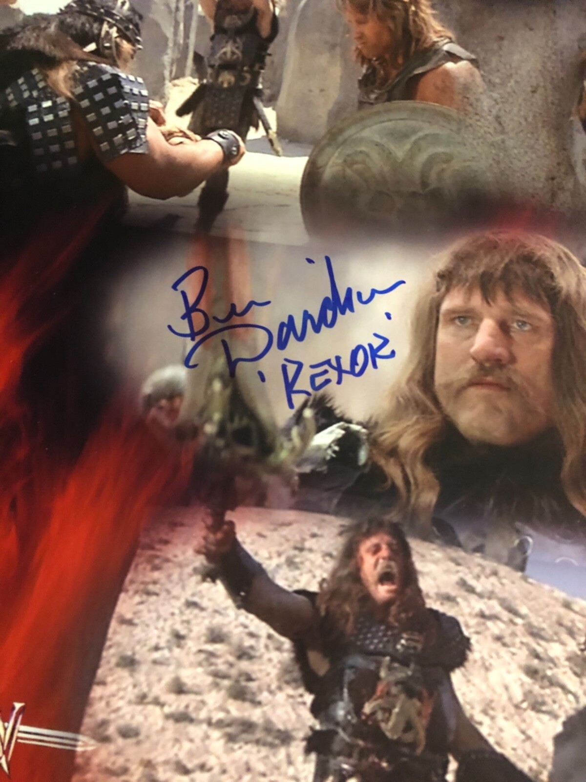 Autographed Ben Davidson 11x14 photo Conan the Barbarian JSA certified ...