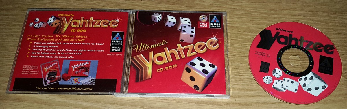 Hasbro Yahtzee Computer Game