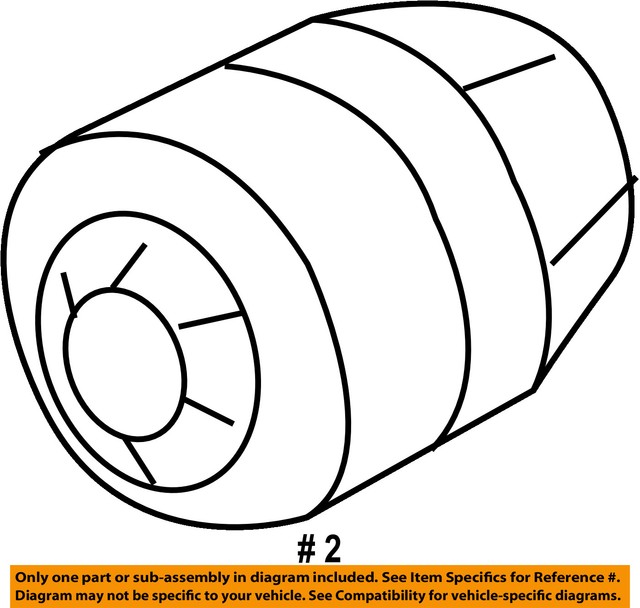 Volkswagen 5C5823433 Genuine OEM Hood Bumper for sale online | eBay