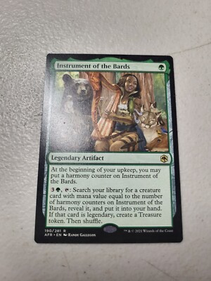 Magic the Gathering Instrument of the Bards Adventures in the Forgotten ...
