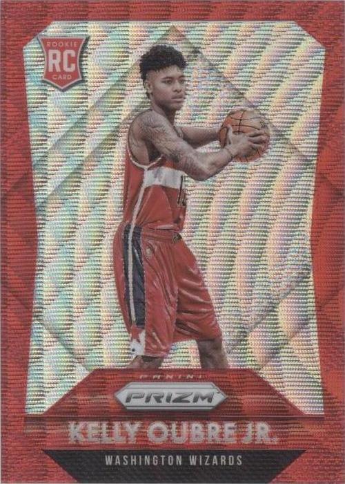 2015-16 Panini Prizm - Rookies Kelly Oubre Jr. #309 Ruby Wave Prizm ...