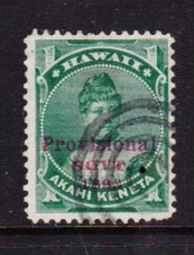 Album Treasures Hawaii Scott # 55 1c Princess Likelike Overprint Fine ...