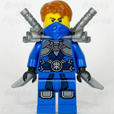 LEGO® Ninjago Jay Minifigure Rebooted with Stone Armour Minifig Book ...