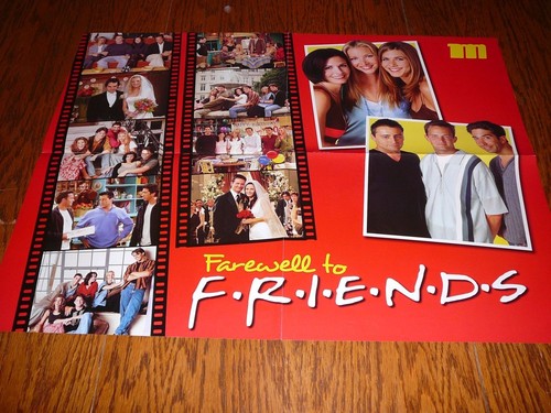 Friends poster clippings TV scenes photos Matthew Perry Eamon Doyle ...