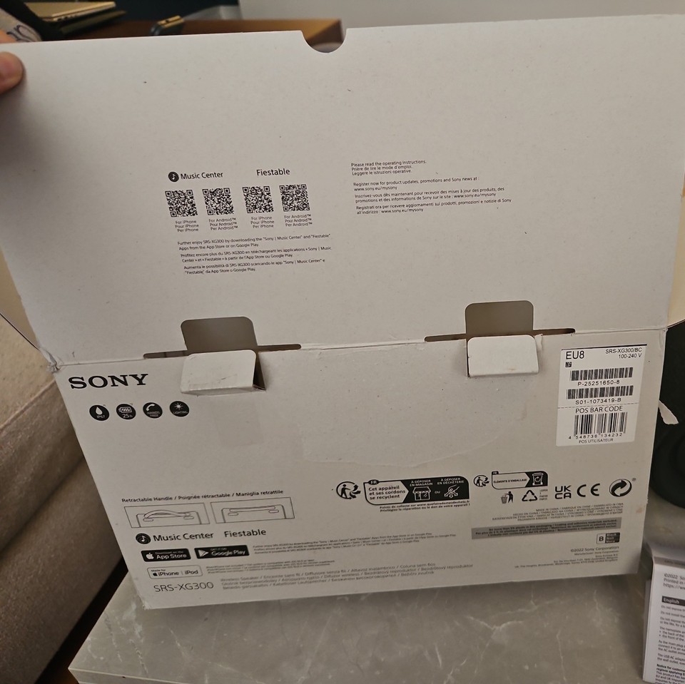 Sony XG300 Portable Speaker Case with Integrated Carrying Strap with ...