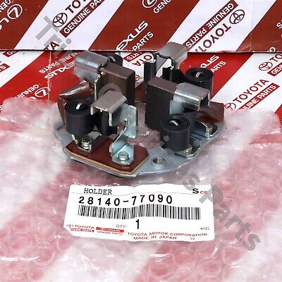 Toyota Genuine 28140-77090 Holder Assy Starter Brush 2814077090 OEM | eBay